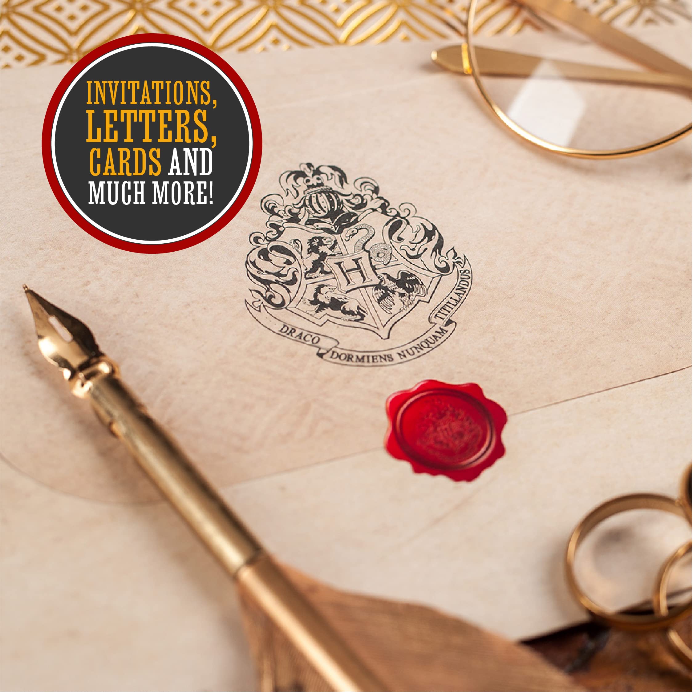 Paladone Hogwarts Letter Writing Stationery Set - Officially Licensed Harry Potter Merchandise