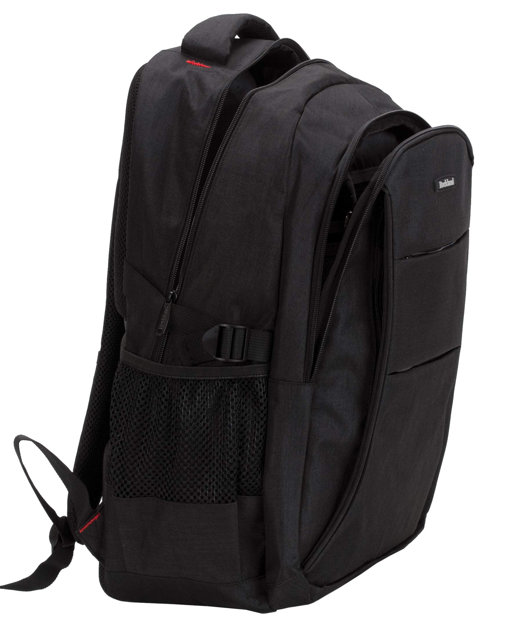 Rockland Business Pro USB Laptop Backpack, Black, Large