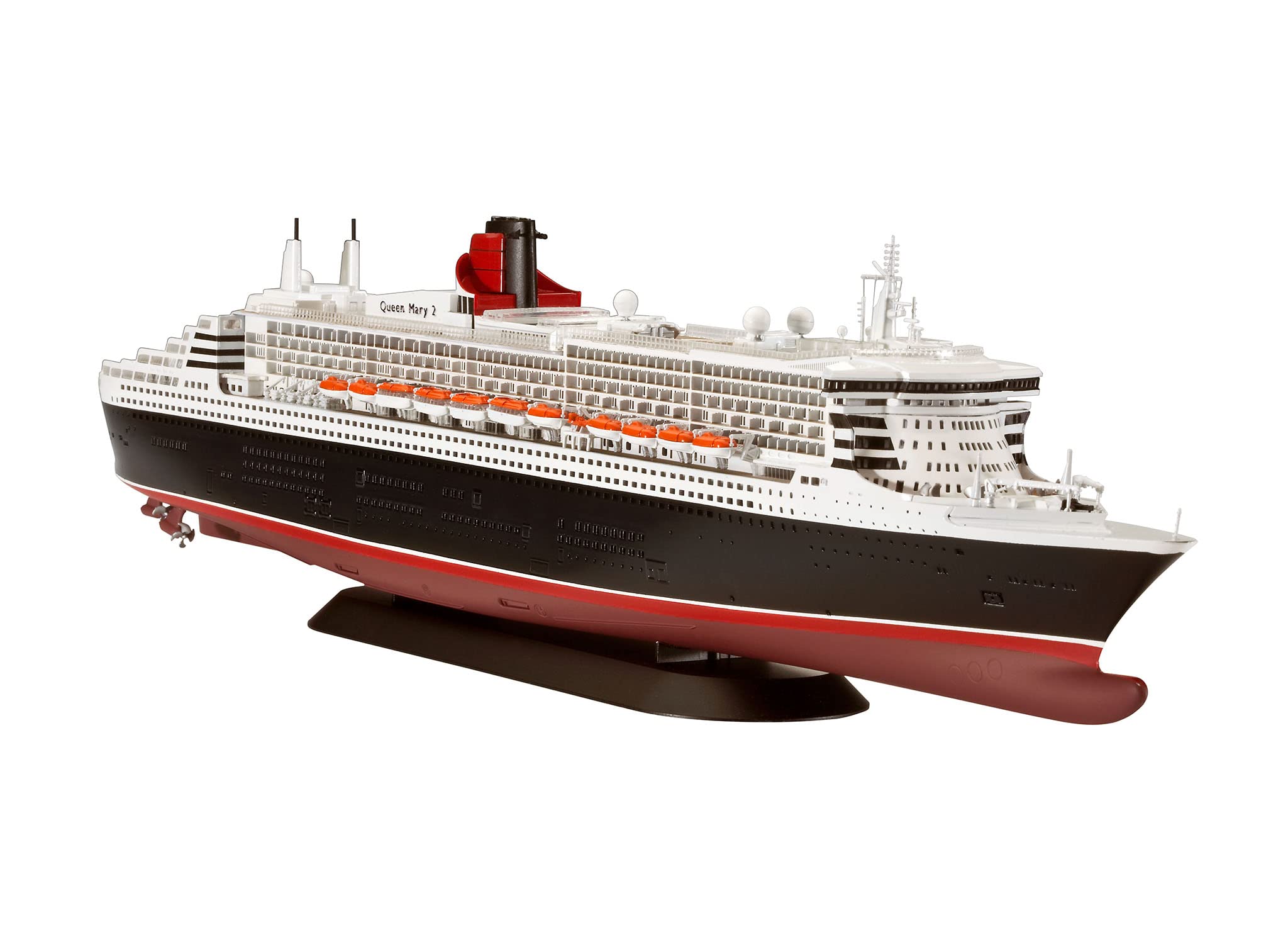 Revell RV05231 1:700-Queen Mary 2, Unpainted