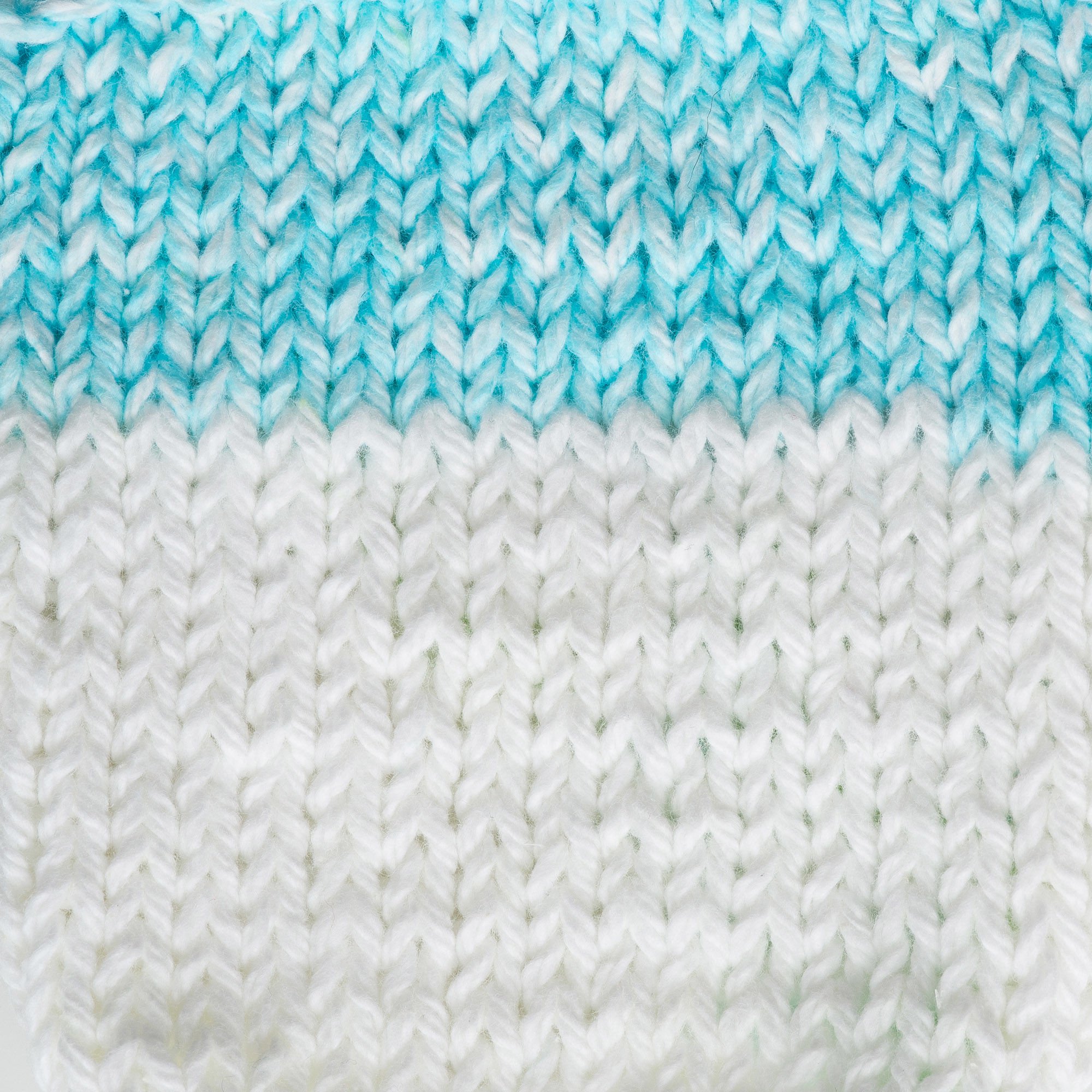 Lily Sugar and Cream Cotton Yarn, Violet Stripes, 2 oz.