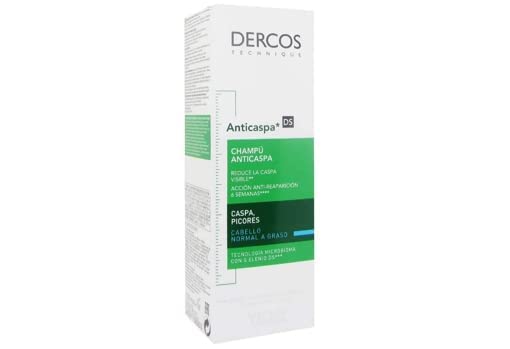 Lom-style VIchy DERCOS Anti-Dandruff DS Shampoo for Normal to Oily Hair 200ml, 6.76oz (4276-4607-4449) Model (12705-18549)
