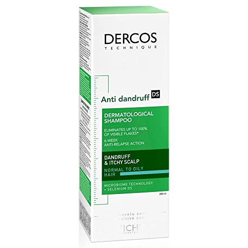Lom-style VIchy DERCOS Anti-Dandruff DS Shampoo for Normal to Oily Hair 200ml, 6.76oz (4276-4607-4449) Model (12705-18549)