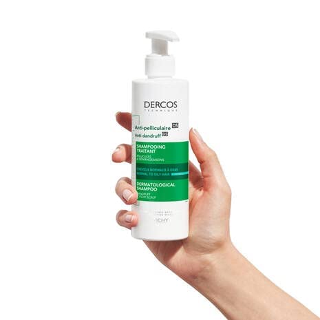 Lom-style VIchy DERCOS Anti-Dandruff DS Shampoo for Normal to Oily Hair 200ml, 6.76oz (4276-4607-4449) Model (12705-18549)