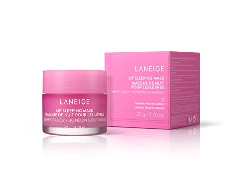 LANEIGE Lip Sleeping Mask - Sweet Candy, 0.70 Ounce (Packaging may vary)