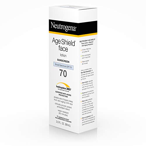 Neutrogena Age Shield Face Lotion Sunscreen Broad Spectrum SPF 70 - 3 Oz