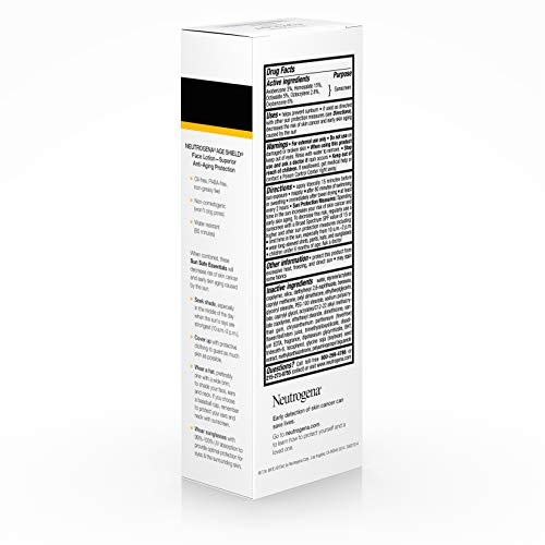 Neutrogena Age Shield Face Lotion Sunscreen Broad Spectrum SPF 70 - 3 Oz
