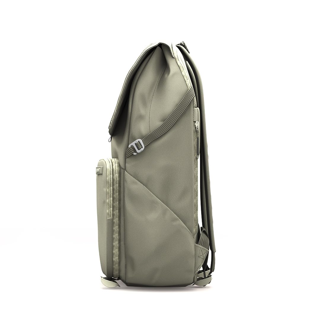BREVITE - The Runner - Compact Camera Backpacks for Photographers - A Minimalist & Travel-friendly Photography Backpack Compatible With Both Laptop & DSLR Accessories 18L (Pine Green)