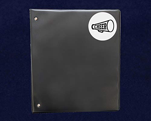 250 Cheerleading Megaphone Stickers