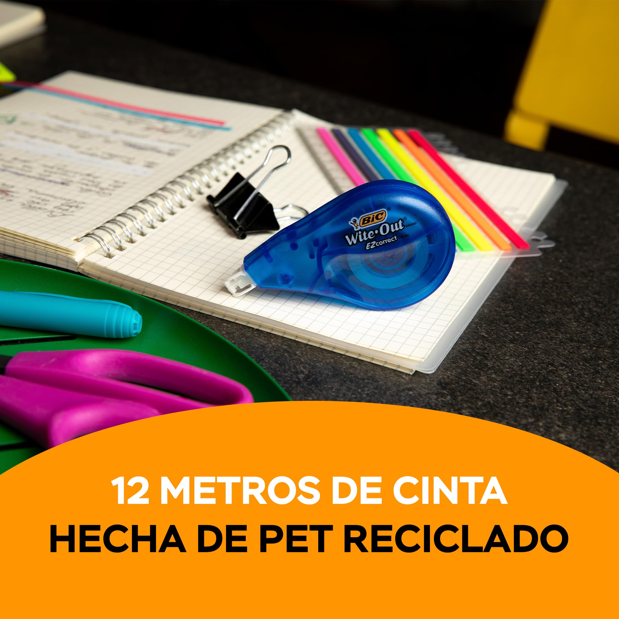 Bic Wite Out Correction Tape, 1 Tape