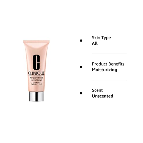 Clinique Moisture Surge Overnight Mask 100ml, 3.4oz Skincare Moisturizing