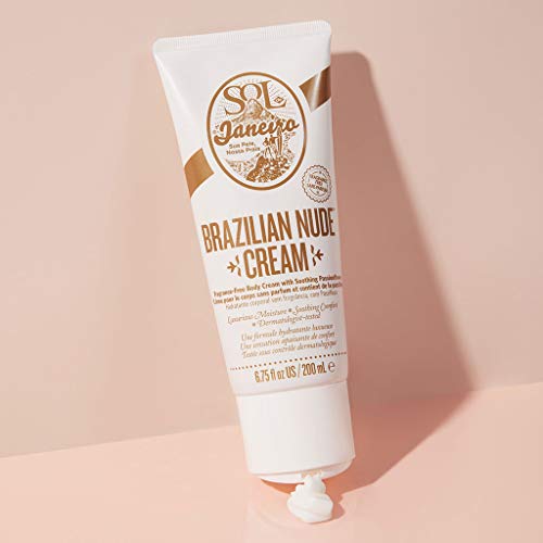 SOL DE JANEIRO Ultra Nourishing, Fragrance Free Brazilian Nude Body Cream 200mL/6.75oz