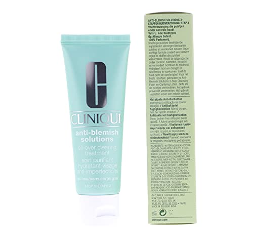 Clinique Acne Solutions All Over Clearing Facial Treatment Oil-Free 1.7 Ounce