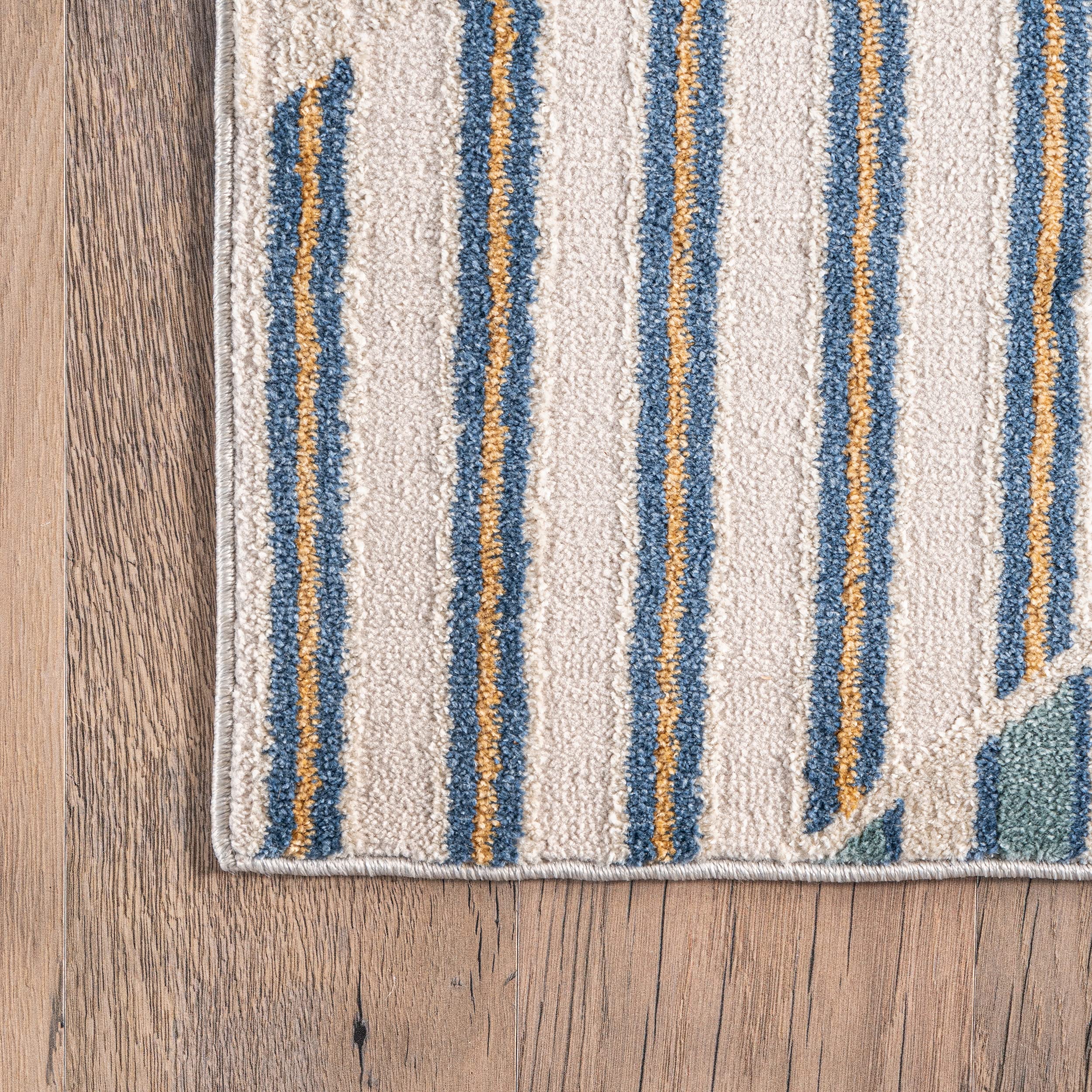 nuLOOM Skyler Contemporary Geometric Diamond Area Rug, 4x6, Beige