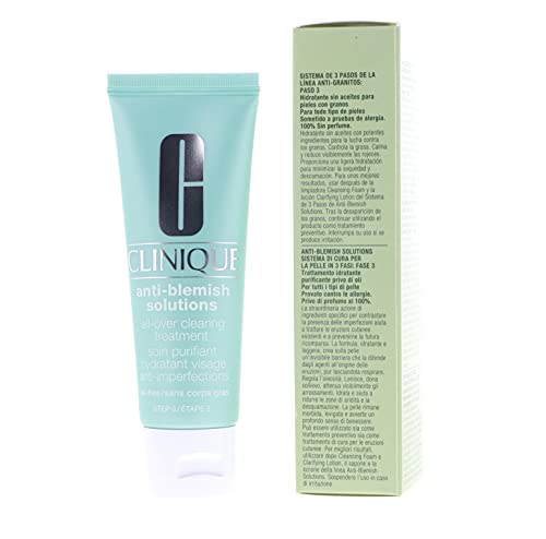 Clinique Acne Solutions All Over Clearing Facial Treatment Oil-Free 1.7 Ounce