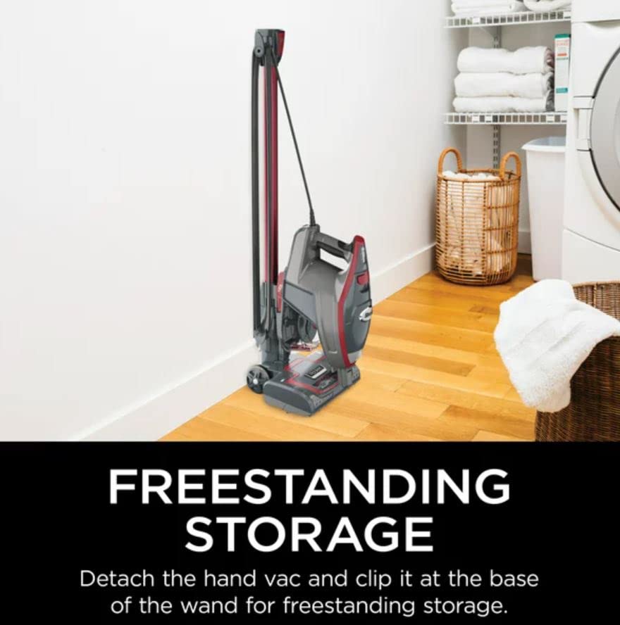 Shark HV370 Rocket Pro Corded Stick Vacuum, Comet Red