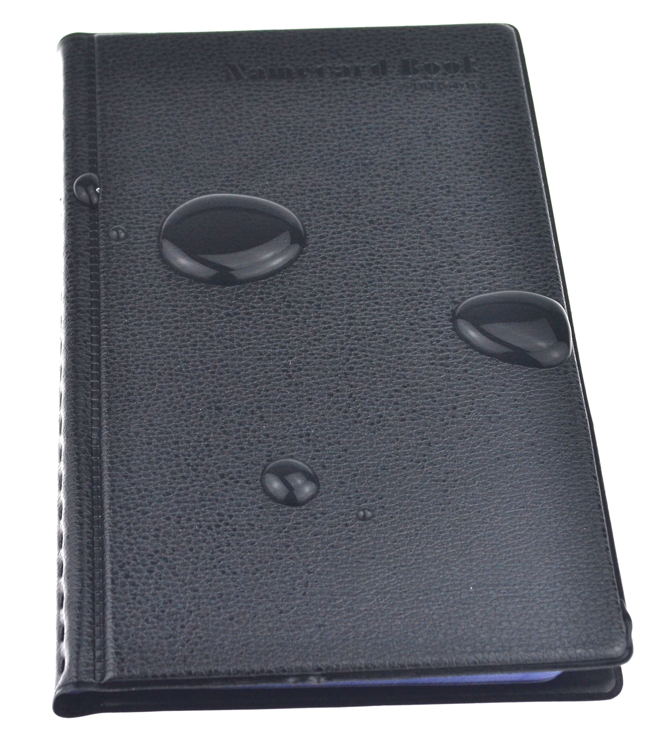 SAMYO Business Card Book Holder Name Card Organizer Professional Office Journal Namecard Holder Organizer Holds 240 Cards - Black