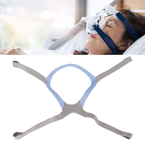 Folanda CPAP Mask Headgear Strap, Universal CPAP Headgear Strap Replacement for Mirage FX/ResMed S9/S10 Nasal Guard, Elastic Breath Machine Head Band, Full Mask Replacement Part, CPAP Supplies