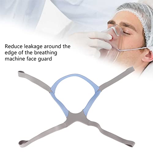 Folanda CPAP Mask Headgear Strap, Universal CPAP Headgear Strap Replacement for Mirage FX/ResMed S9/S10 Nasal Guard, Elastic Breath Machine Head Band, Full Mask Replacement Part, CPAP Supplies
