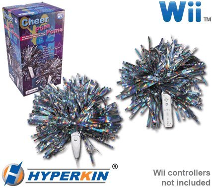 Wii Cheer Pom Poms