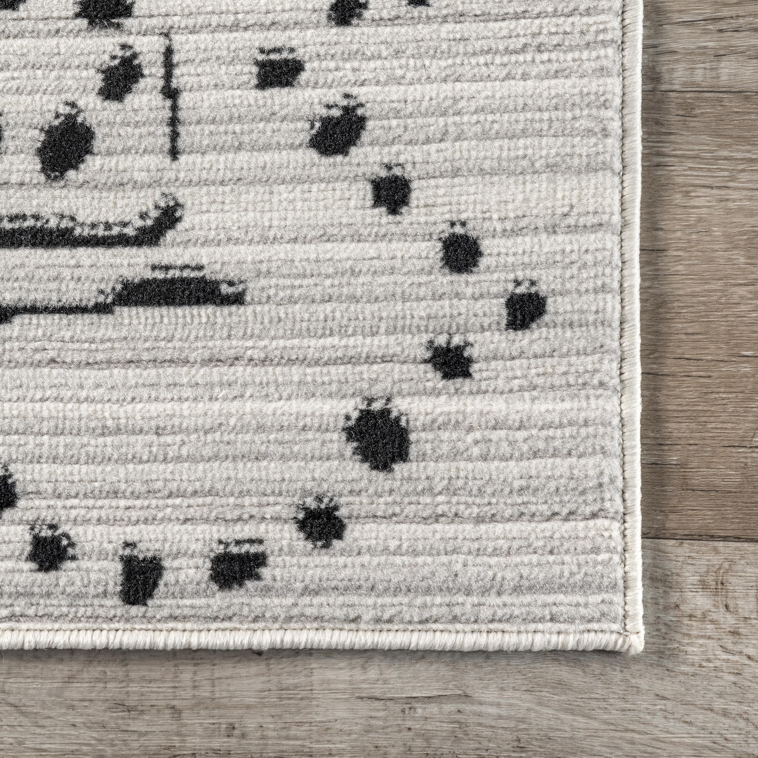 nuLOOM Mila Moroccan Diamond Trellis Area Rug, 7x9, Grey