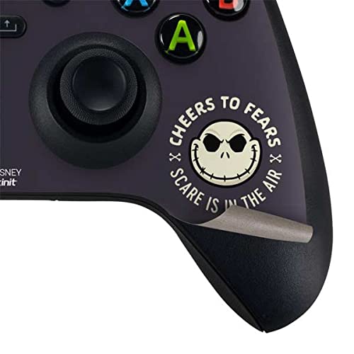 Skinit Decal Gaming Skin Compatible with Xbox Series X Controller - Officially Licensed Disney Cheers to Fears Design