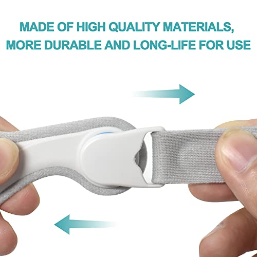 2PCS Headgear Compatible with Resmed AirFit N20 Headgear, Headgear Supplies Compatible with AirFit N20 Headgear Strap Accessories,Package Included 2PCS Headgear Straps and 4PCS Clips