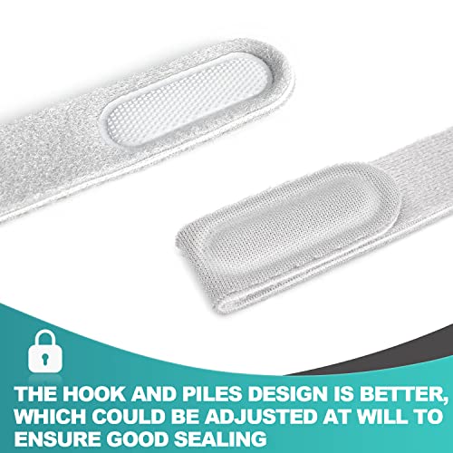 2PCS Headgear Compatible with Resmed AirFit N20 Headgear, Headgear Supplies Compatible with AirFit N20 Headgear Strap Accessories,Package Included 2PCS Headgear Straps and 4PCS Clips