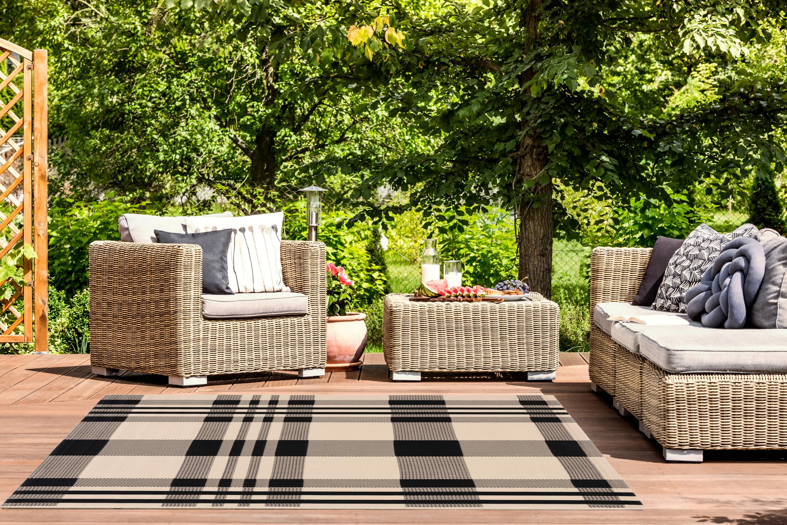 Safavieh Courtyard Benjamin Indoor/Outdoor Area Rug