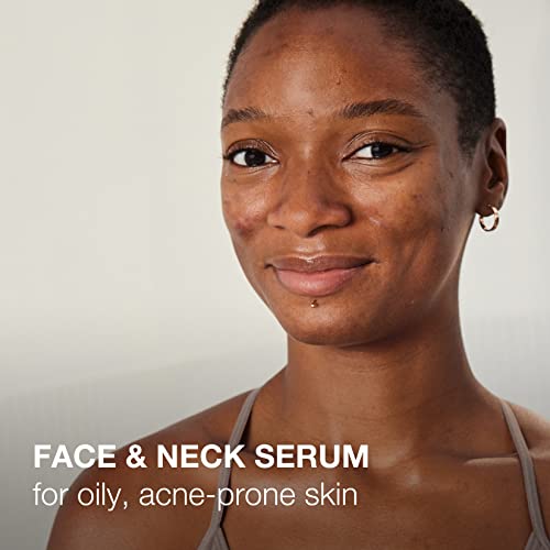 Neutrogena Stubborn Texture Resurfacing Serum With 10% Niacinamide & 4% Neoglucosamine designed for Acne-Prone, Improves Uneven Skin Tone & Refines Texture, Fragrance-Free, 1 fl. oz