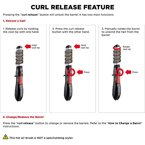 REVLON All-In-One Style Hot Air Kit | Curl and Volumize Hair, Salon-Styled Finish