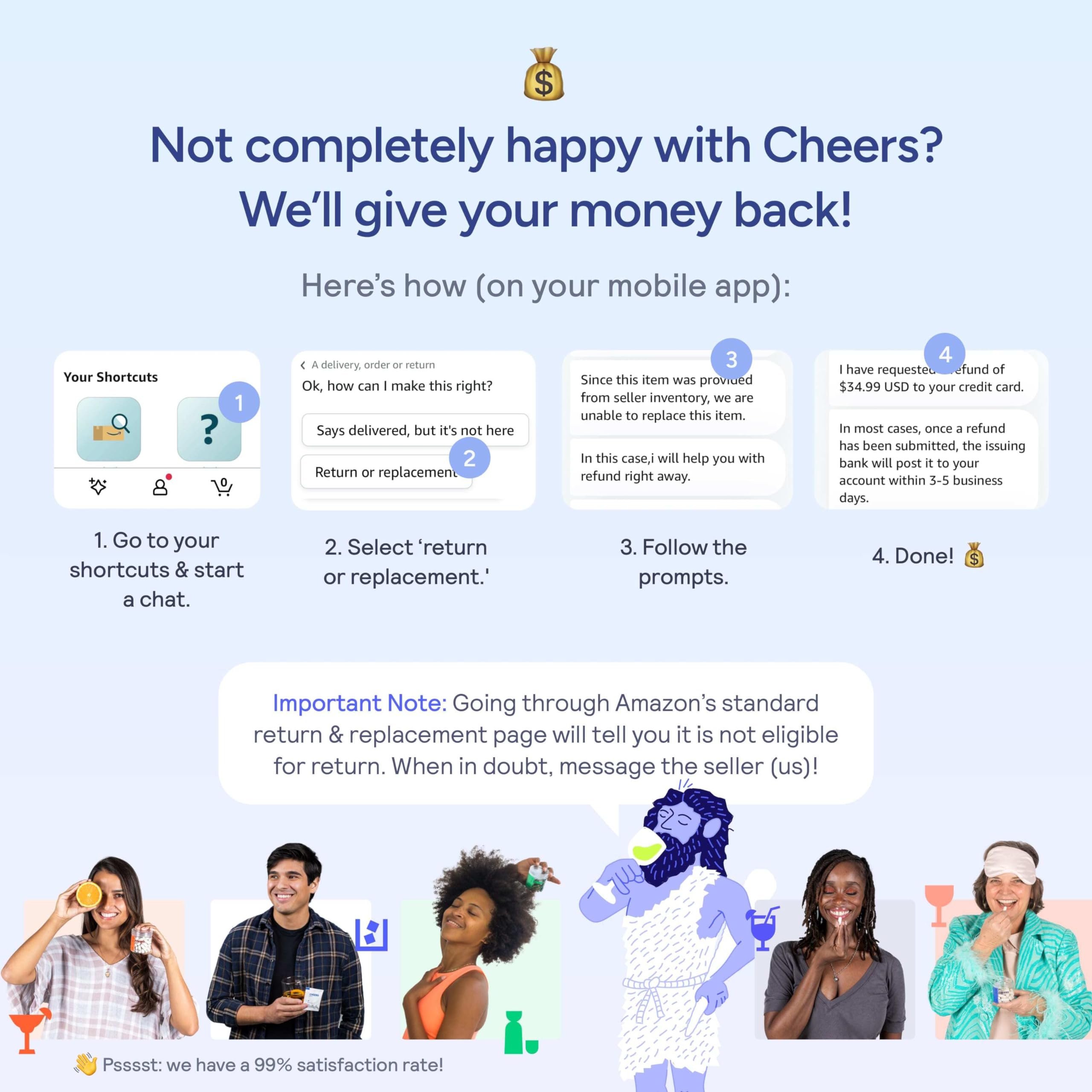 Cheers Restore | Supplement with DHM + L-Cysteine | Feel Better After Drinking & Support Your Liver | 12 Doses | Dihydromyricetin, Cysteine, Prickly Pear, B-Vitamins, Ginger