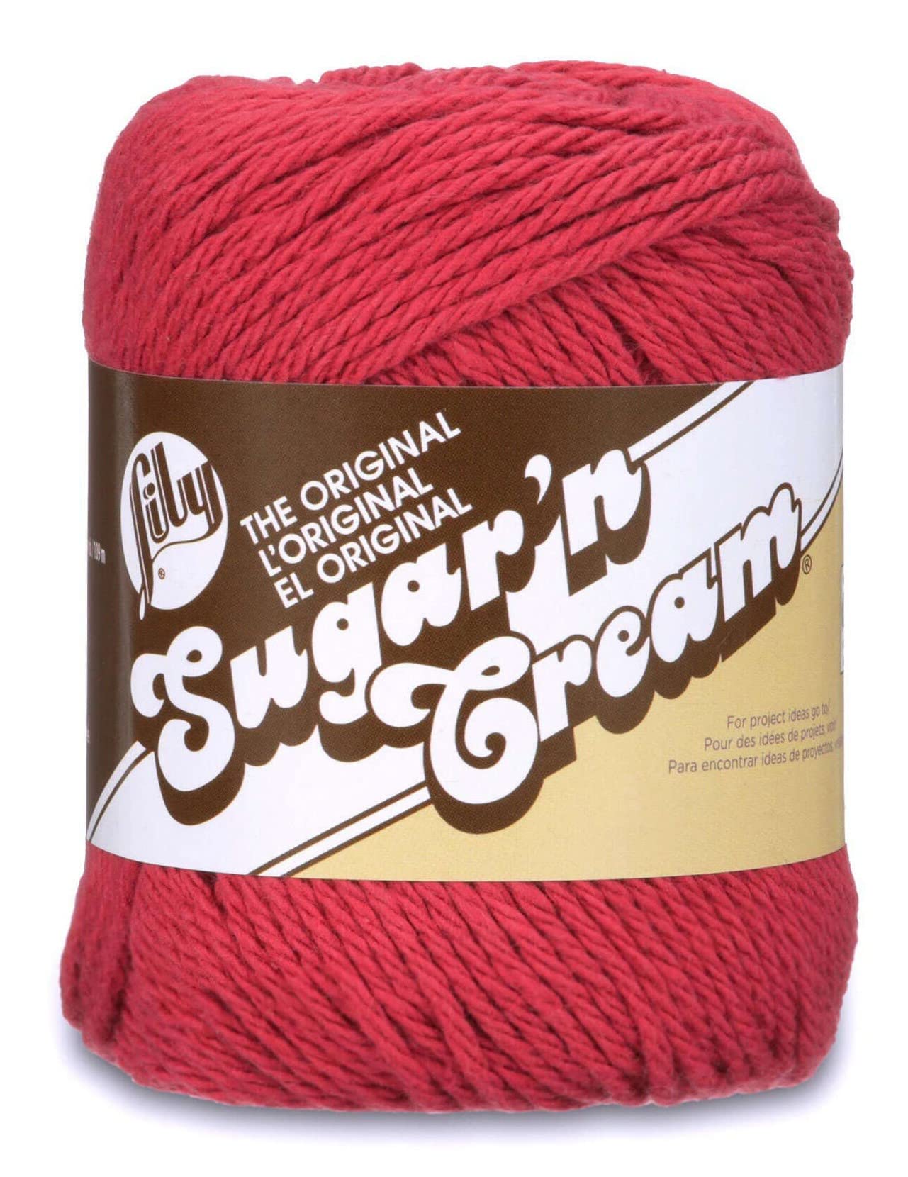 Lily Sugar 'n Cream Yarn - 100% Cotton - Assortment (Red Barn)