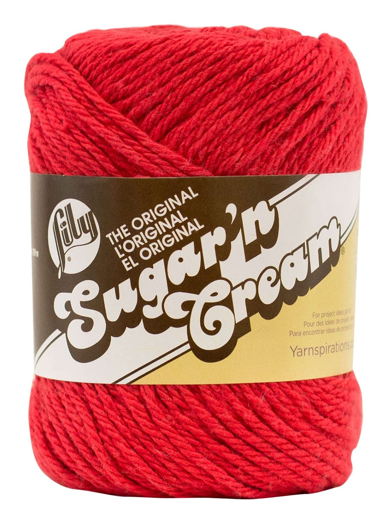 Lily Sugar 'n Cream Yarn - 100% Cotton - Assortment (Red Barn)