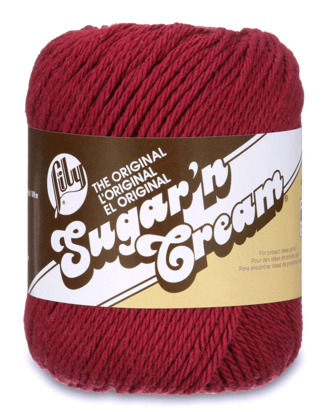 Lily Sugar 'n Cream Yarn - 100% Cotton - Assortment (Red Barn)