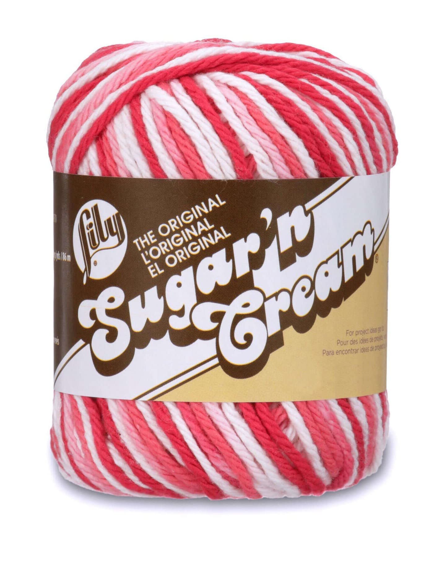 Lily Sugar 'n Cream Yarn - 100% Cotton - Assortment (Red Barn)