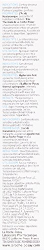 La Roche Posay Hydraphase Intense Hyaluronic Acid Eyes, Reduces Under Eye Bags and Puffiness with Plumping Hydration, 0.5 Fl Oz