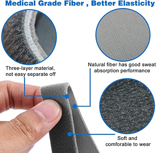 Headgear Strap Replacement with Adjustable Home Ventilator Mask Headband- Mask Strap Compatible with Most Nasal-ResMed air Sense 10 Supplies-for ResMed AirFit F20 N10 (Only Headgear)