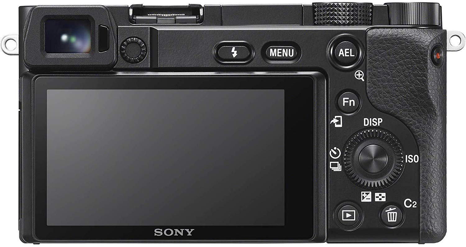 Sony Alpha A6100 Mirrorless Digital Camera with 16-50mm & 55-210mm Lens with 32GB Card + Battery & Charger + Case + Tripod + Filters + Telephoto/Wide Lens Kit