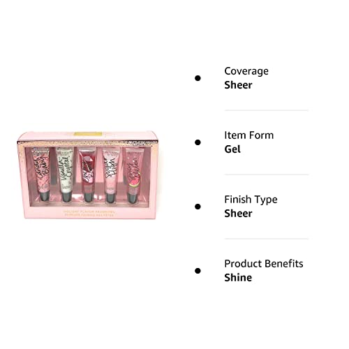 Victoria's Secret Flavor Favorites 5-piece Holiday Lip Gloss Set