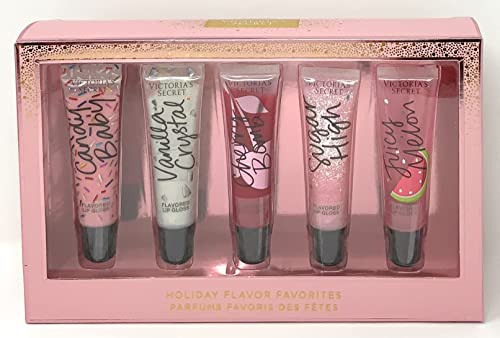 Victoria's Secret Flavor Favorites 5-piece Holiday Lip Gloss Set