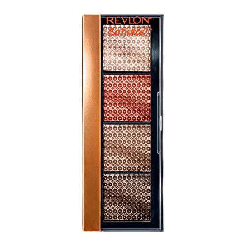 Eyeshadow Palette by Revlon, So Fierce Prismatic Eye Makeup, Ultra Creamy Pigmented in Blendable Matte & Pearl Finishes, 965 Tantrum, 0.21 Oz