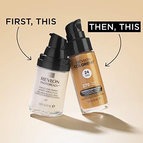 Revlon PhotoReady Pore Reducing Matte Primer for Flawless Airbrushed Look, Lightweight, Skin-perfecting Makeup, Reduces Sebum Production & Blurs Imperfection