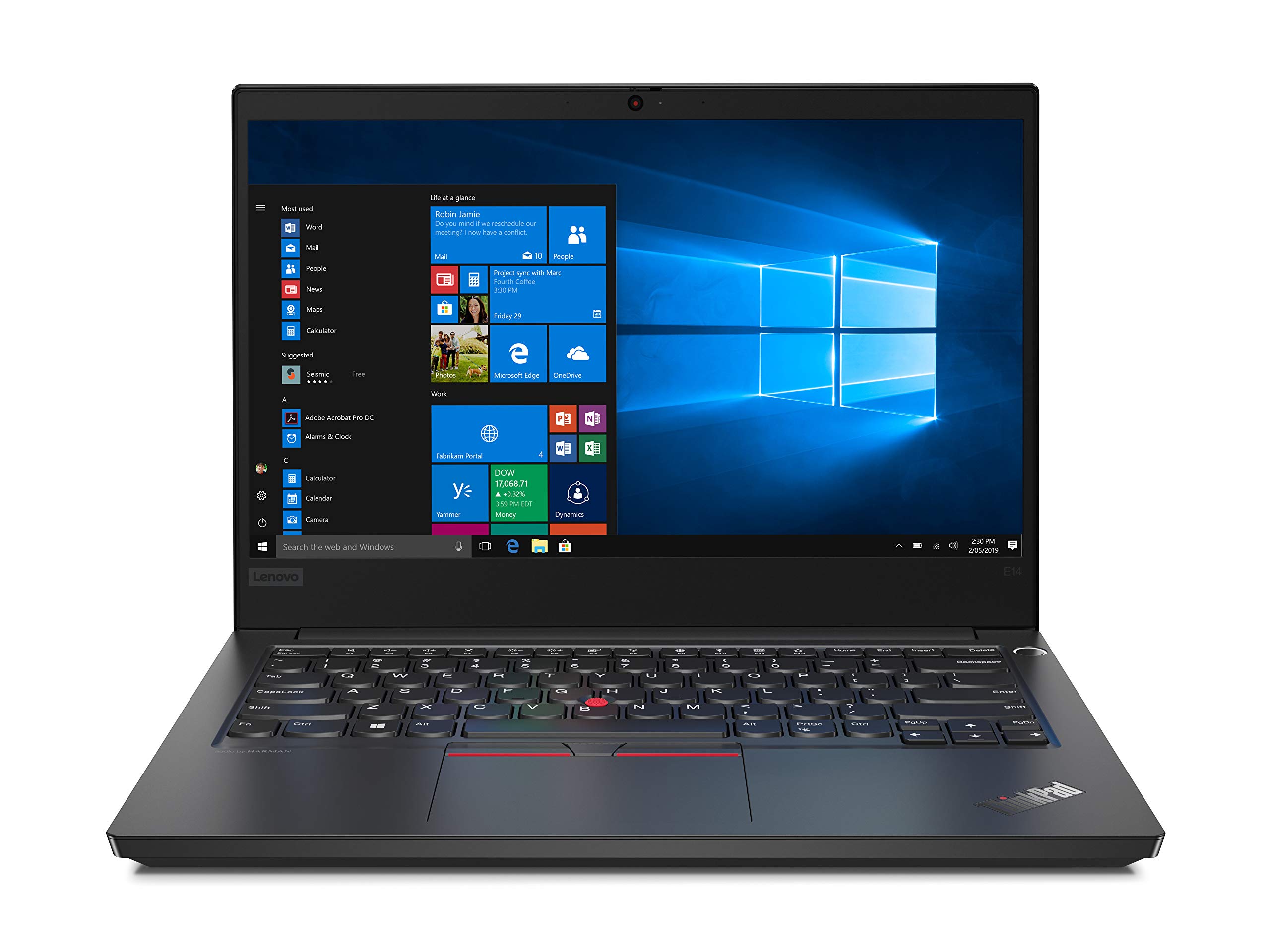 Lenovo ThinkPad E14 20RA0051US 14" Notebook - 1920 x 1080 - Intel Core i3 (10th Gen) i3-10110U Dual-core (2 Core) 2.10 GHz - 4 GB RAM - 500 GB HDD - Black