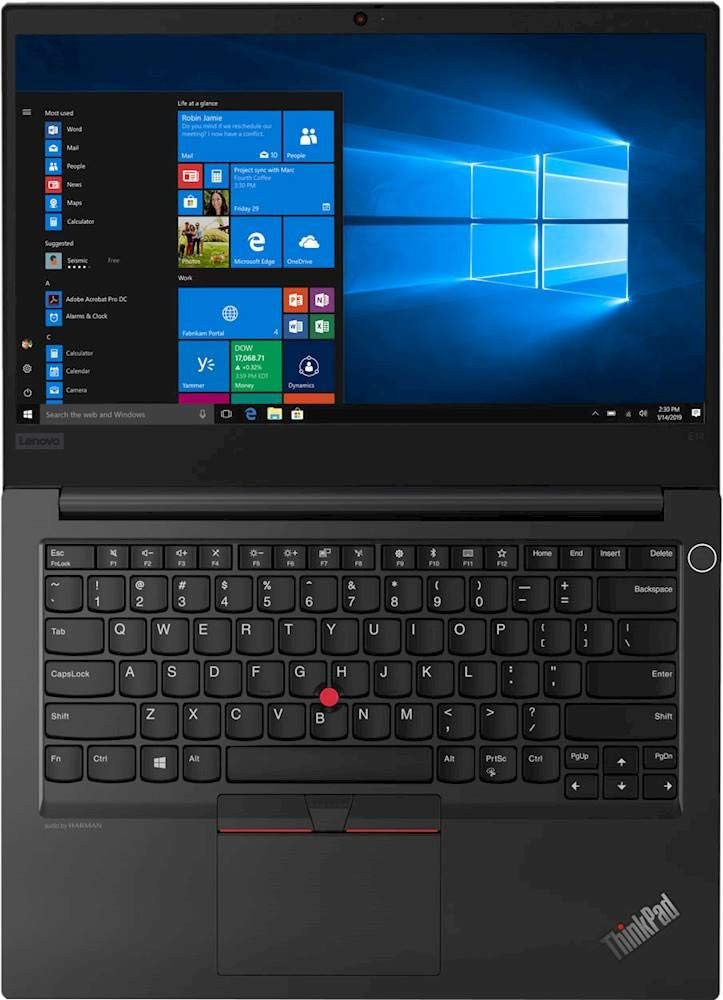 Lenovo ThinkPad E14 20RA0051US 14" Notebook - 1920 x 1080 - Intel Core i3 (10th Gen) i3-10110U Dual-core (2 Core) 2.10 GHz - 4 GB RAM - 500 GB HDD - Black