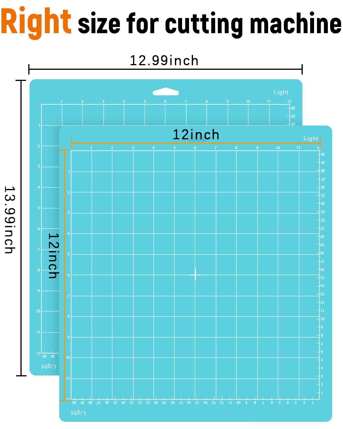 Colemoly 12x12 Cutting Mat 4 Pack Standard for Cricut Maker/Maker 3/Explore 3/Air 2/Air/One 1 Pack Cut Cards Scraper Green Grip Sticky Cricket Replacement Accessories Pad for Supplies,Crafts,Quilting