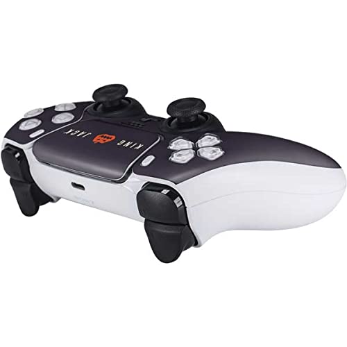 Skinit Decal Gaming Skin Compatible with PS5 Controller - Officially Licensed Disney The Nightmare Before Christmas Cheers to Fears Design