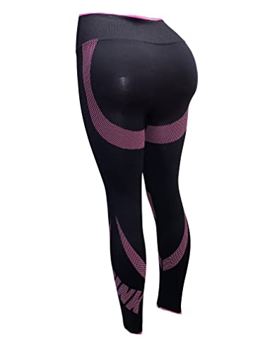Victoria's Secret Pink Active Seamless Tight Legging Color Black/Pink Size X-Small New