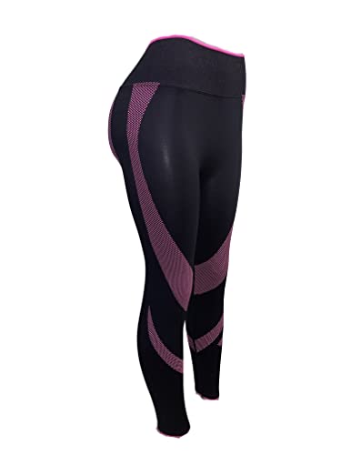 Victoria's Secret Pink Active Seamless Tight Legging Color Black/Pink Size X-Small New