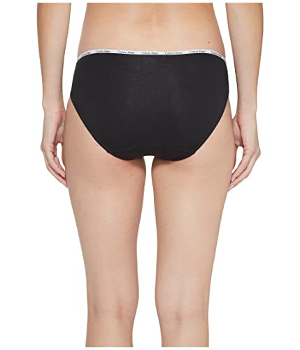 Calvin Klein Women's Cotton Stretch Logo Multipack Bikini Panty, White/Black/Lovely/Electric Pink, Small