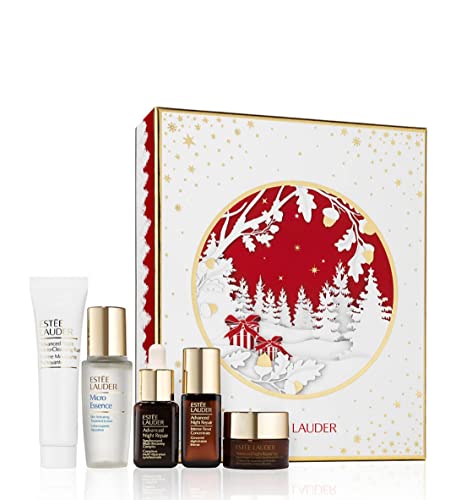 Estee Lauder 5 Piece Nighttime Beauty Sleep Mini Skin Care Set, clear